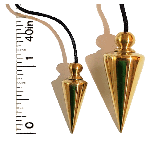 Best Triangle Brass Dowsing Pendulum Online | Pendulumsplus