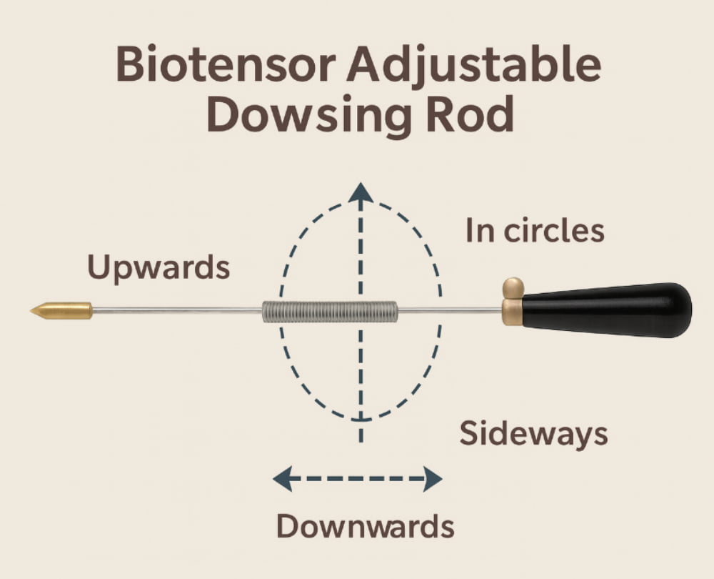Buy Biotensor Adjustable Dowsing Rod In USA | Pendulumsplus