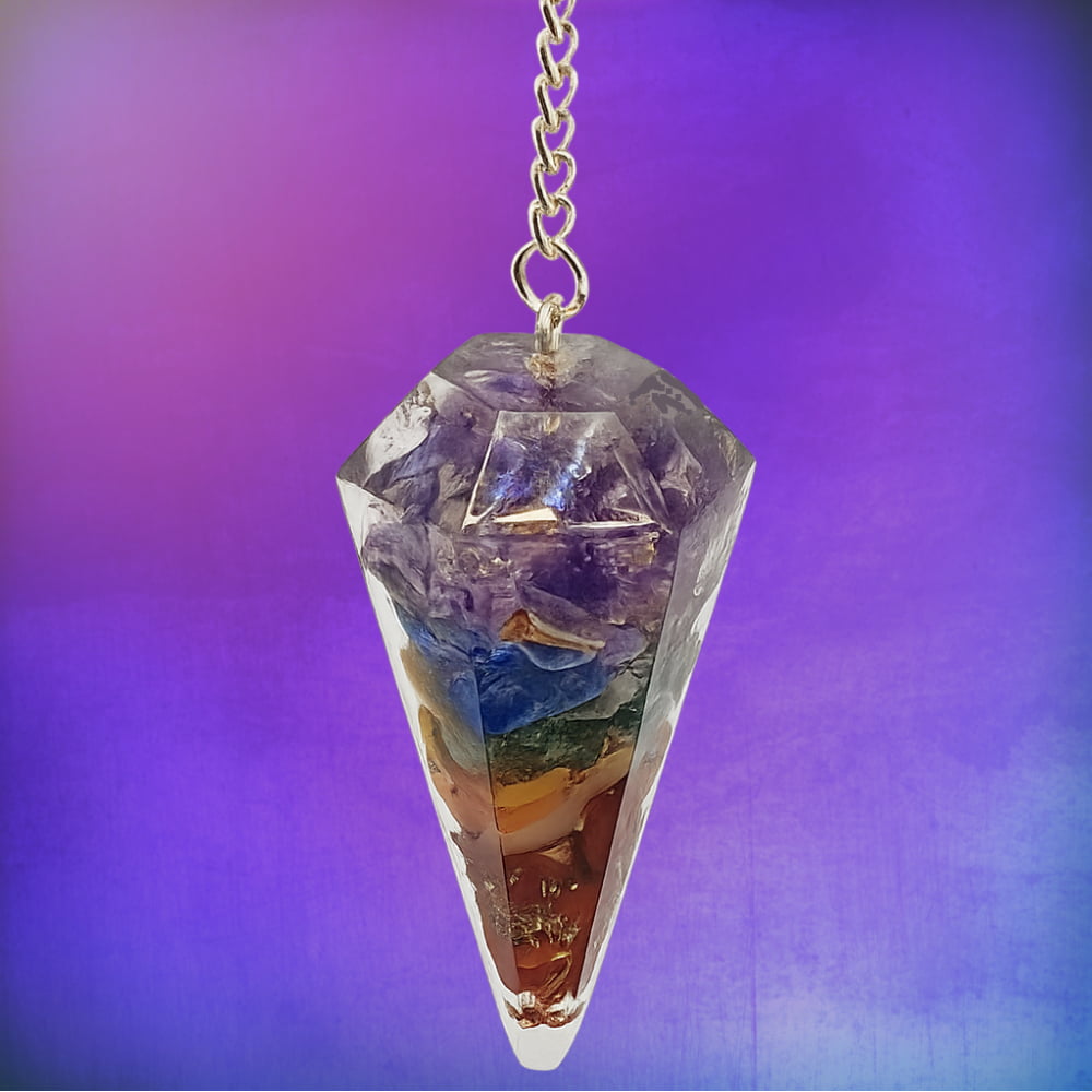 Buy Orgone RA Crystal Pendulum In USA | Pendulumsplus